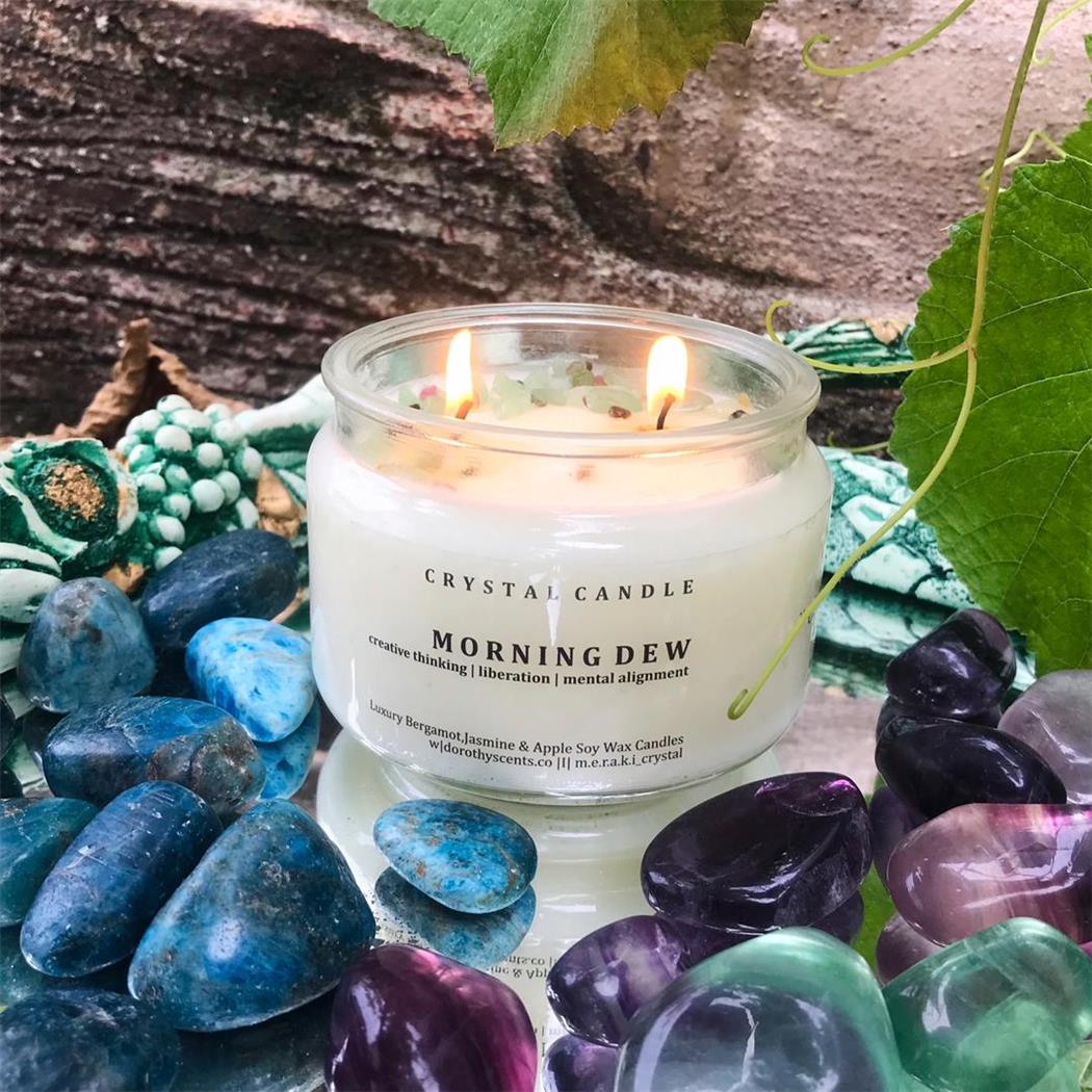 DOROTHY SCENTS MORNING DEW CRYSTAL CANDLE 330G - Temptations - Malaysia ...