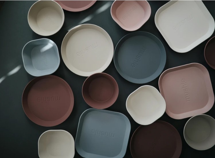 YE Baby Dinner Square Plates Set of 2 - Temptations - Malaysia Airlines