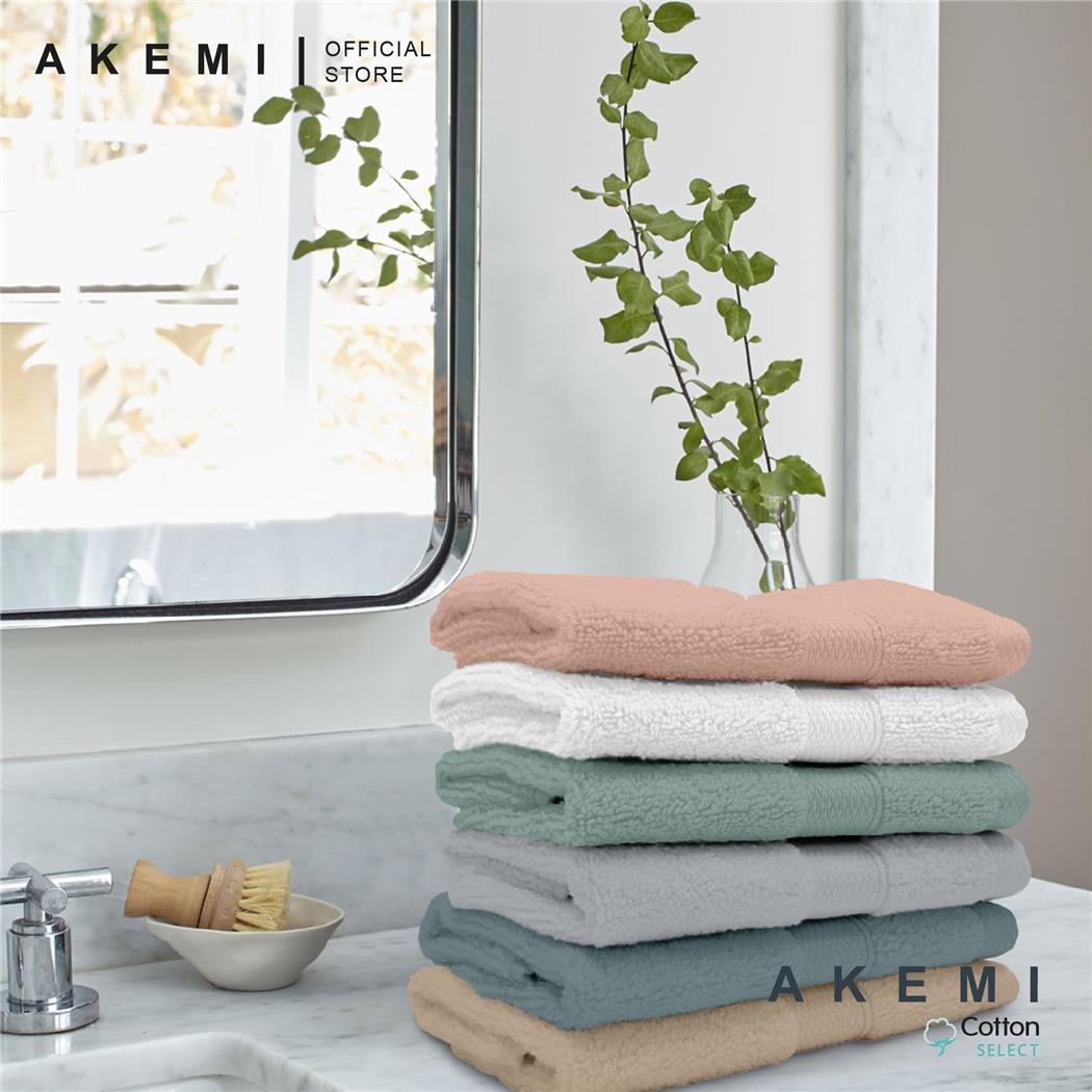 Akemi Select Ultra Absorbent Airloop Cotton Bath Towel (70cm x 140cm) Surf Blue - Temptations ...