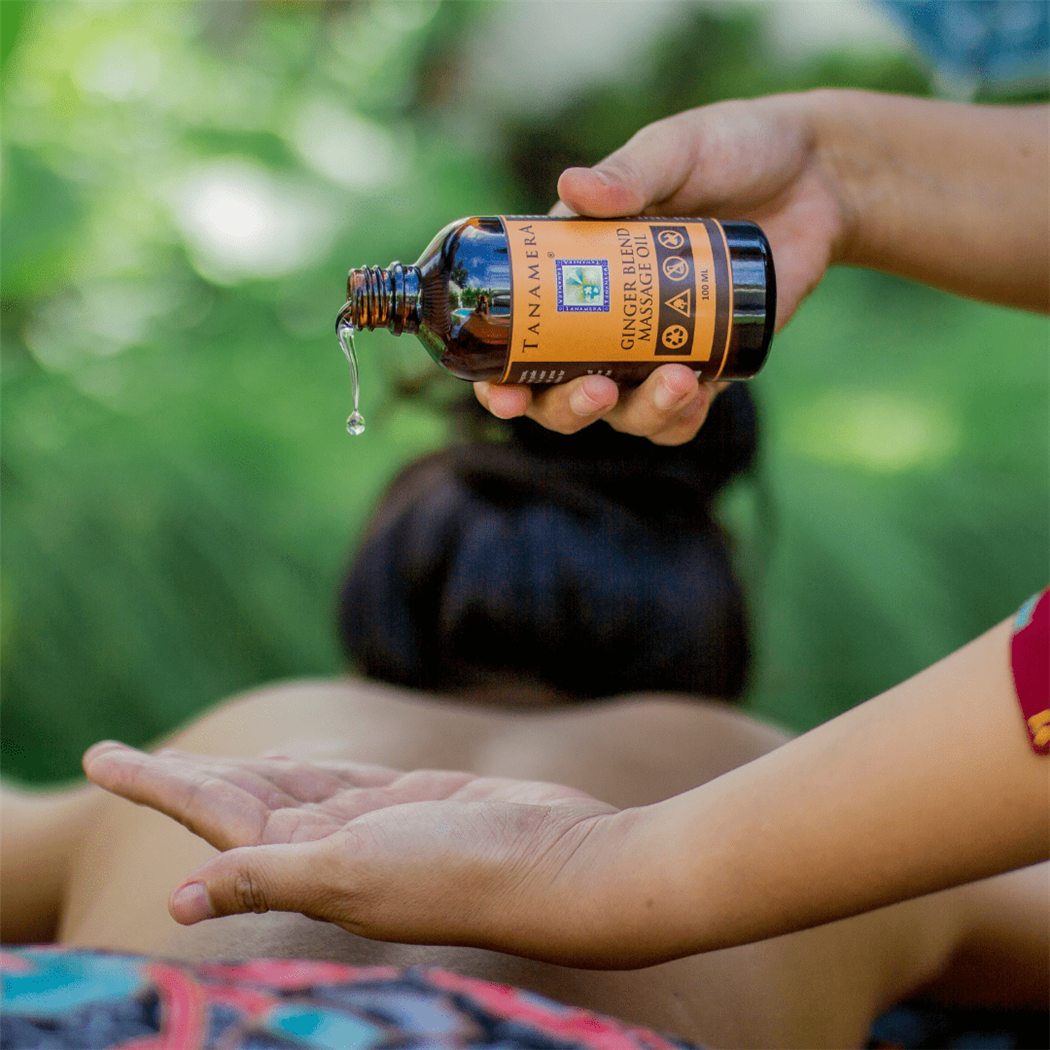 Tanamera Ginger Blend Massage Oil 100ml - Temptations - Malaysia Airlines