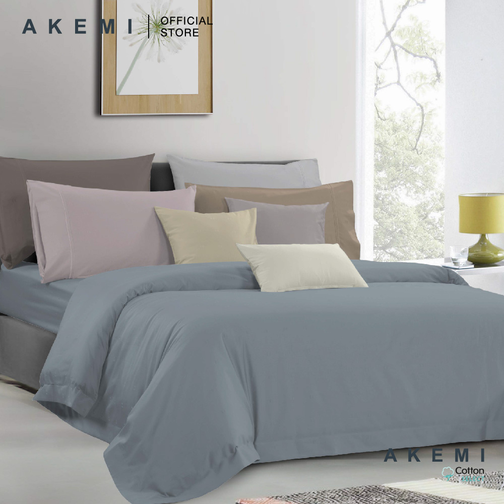 AKEMI AFFINITY ULMER FOG KHAKI QUILT COVER SET - KING - Temptations ...