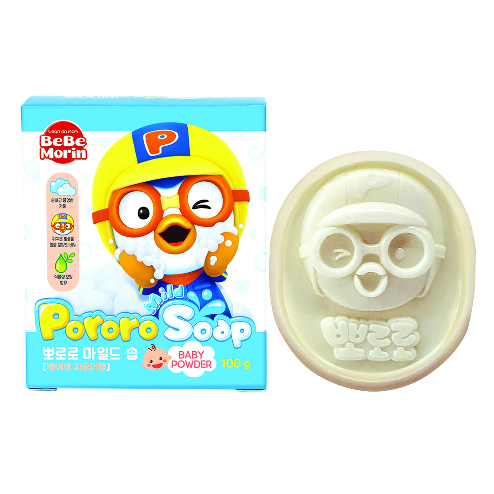 PORORO MILD SOAP BABY POWDER 100g Temptations Malaysia Airlines